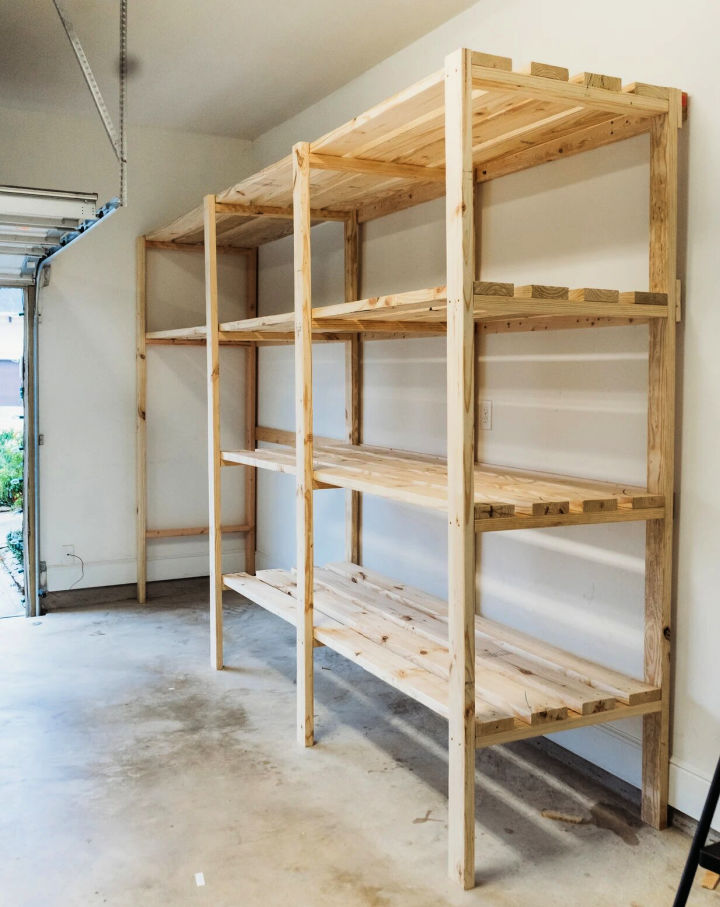 DIY Garage Shelves (30 DIY Garage Shelving Ideas to Try)