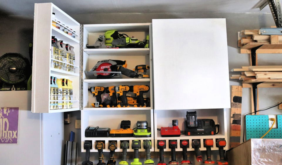 25 Homemade DIY Tool Storage Ideas
