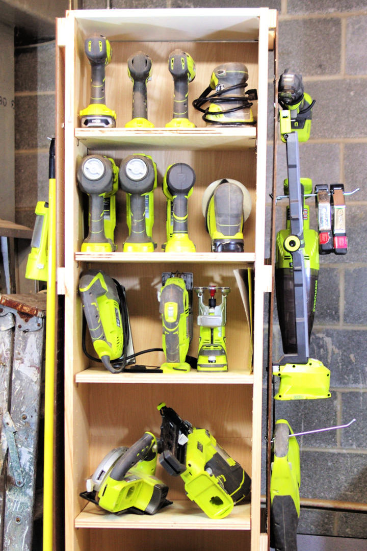 25 Homemade DIY Tool Storage Ideas