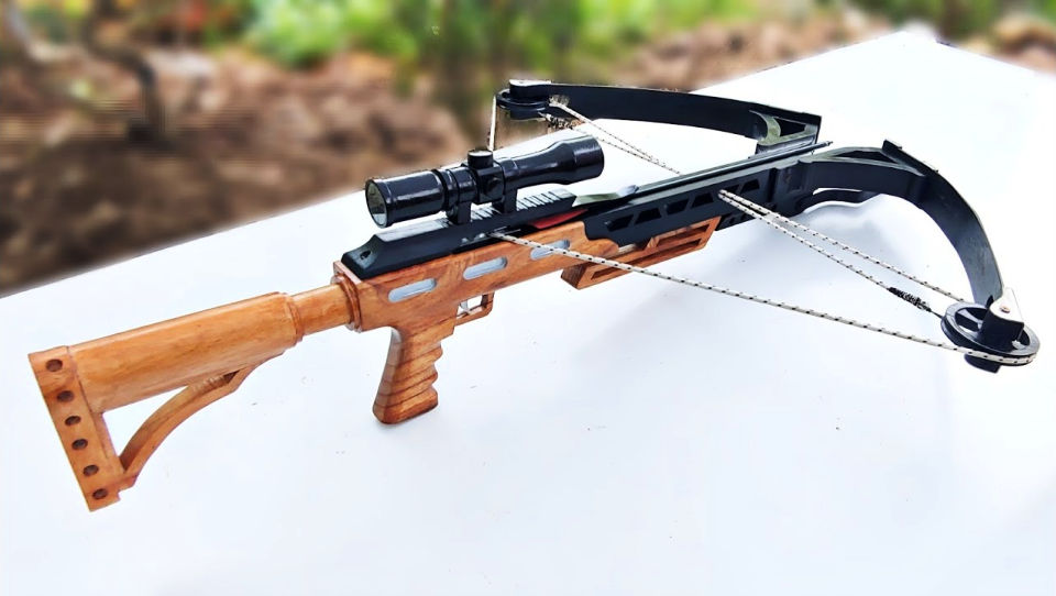 15 Homemade DIY Crossbow Plans (How to Make)