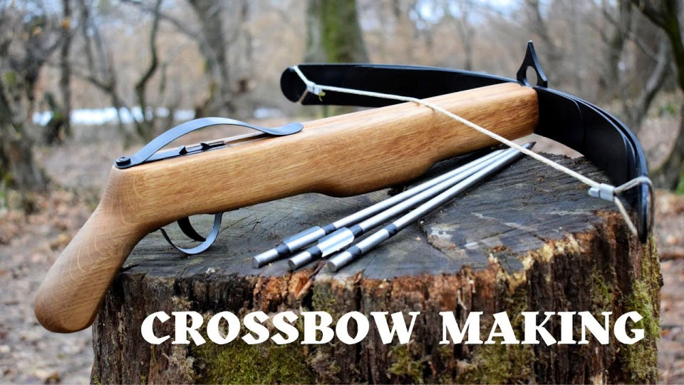 15 Homemade DIY Crossbow Plans (How to Make)