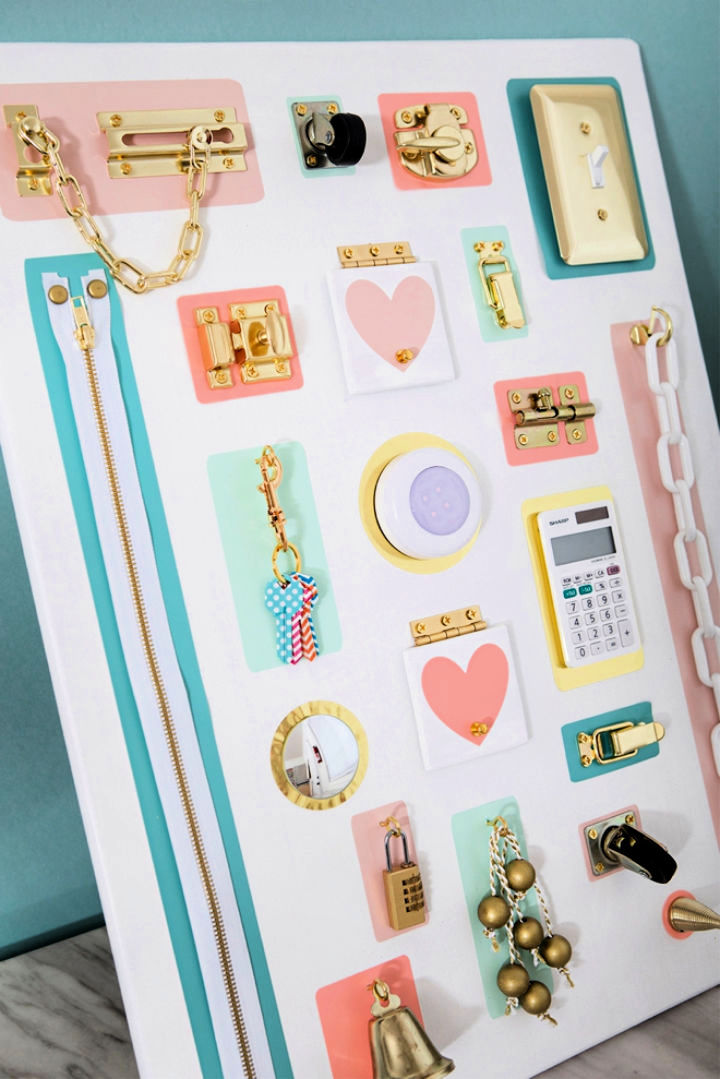 15 Homemade DIY Busy Board Ideas (How To Guide)