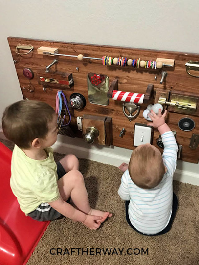 15 Homemade DIY Busy Board Ideas (How To Guide)