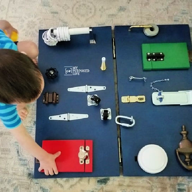 15 Homemade DIY Busy Board Ideas (How To Guide)