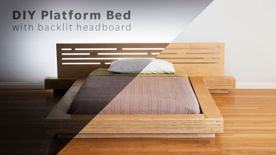 30 Free DIY Platform Bed Plans (How To Build Guide)