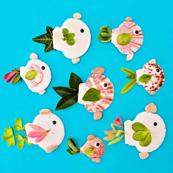 Seashell Crafts: 25 Easy Seashells Art and Decor Ideas