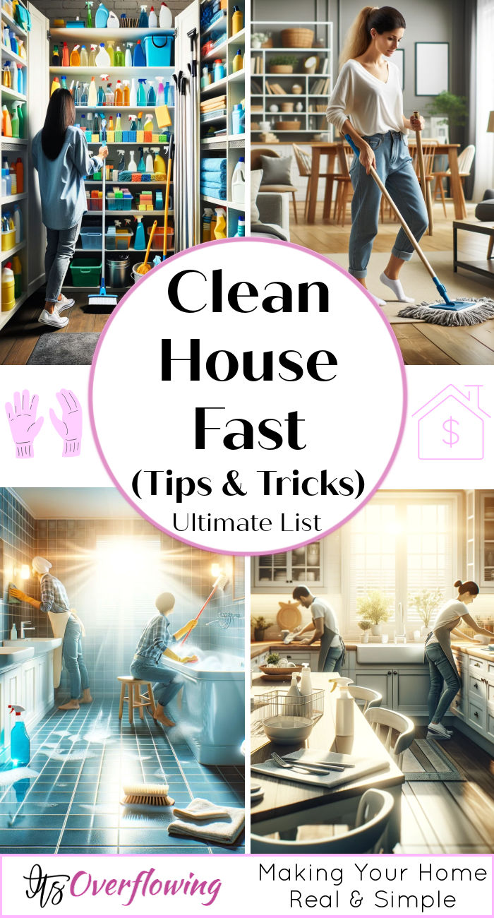 How to Clean a House (Cleaning Tips and Tricks)