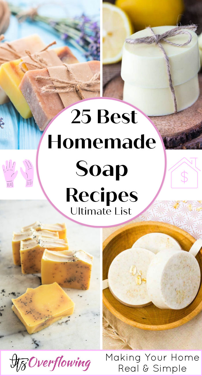How to Make Soap (25 Homemade Soap Making Tutorials)