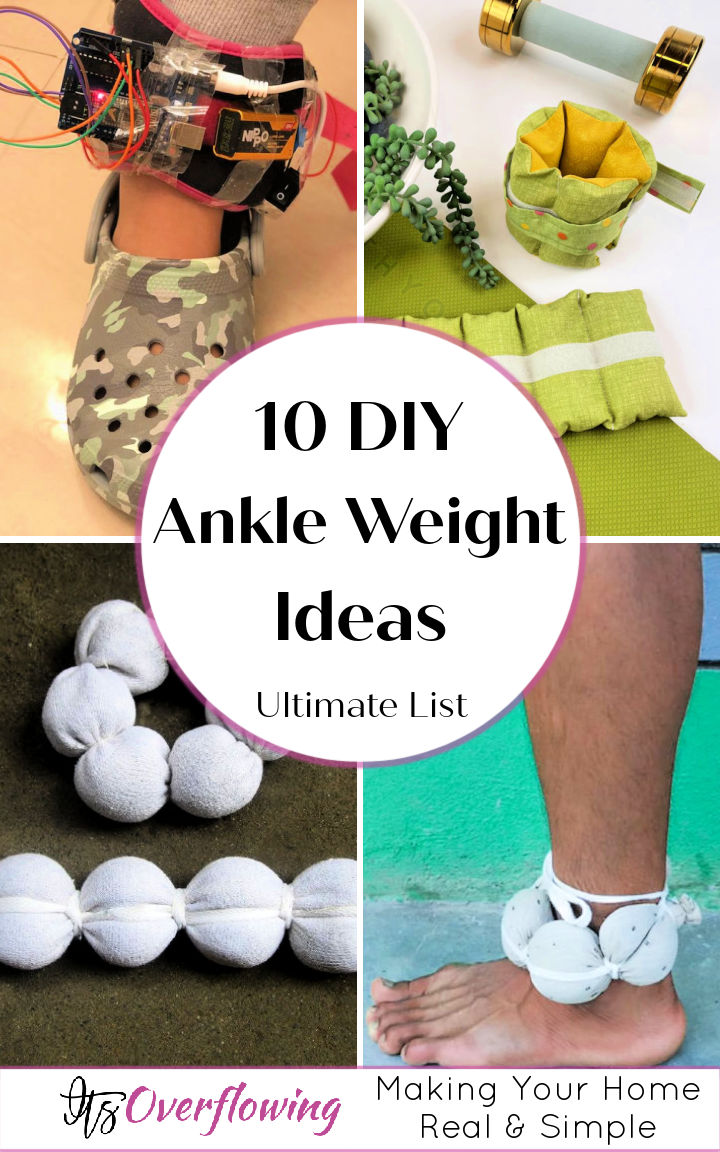 10 DIY Ankle Weights to Make