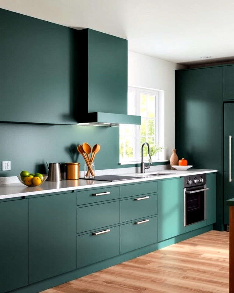25 Emerald Green Kitchen Ideas for Bold Style