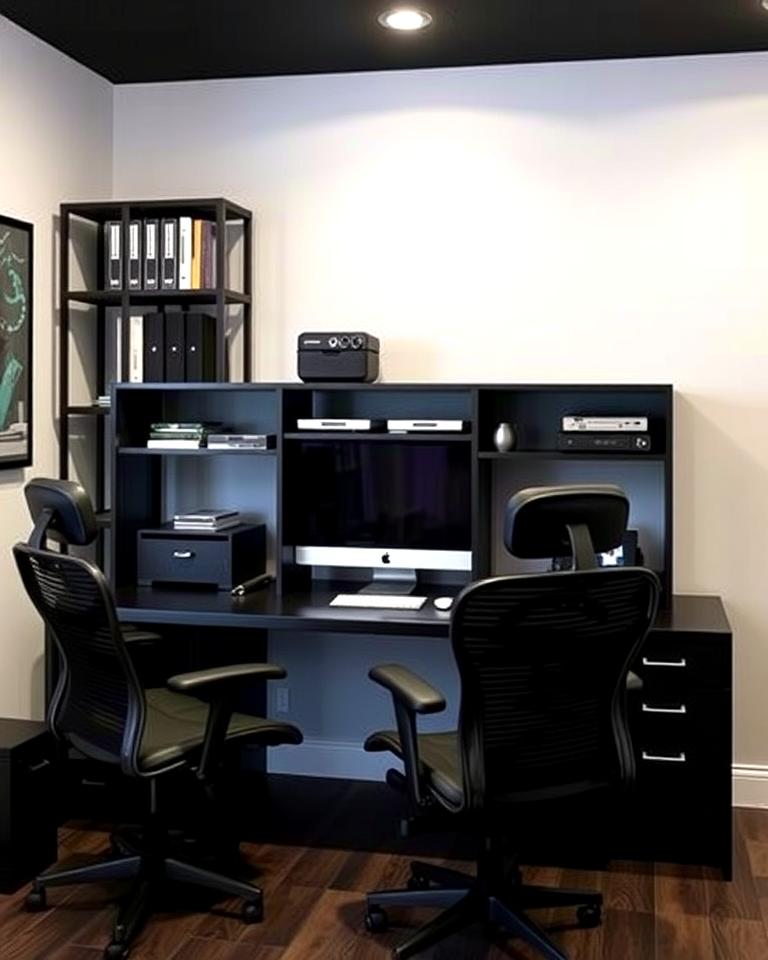 20 Black Man Cave Ideas for a Masculine Retreat