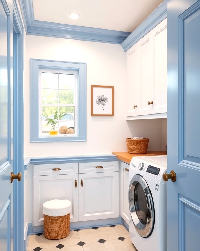 25 Blue Laundry Room Ideas for a Fresh and Clean Look