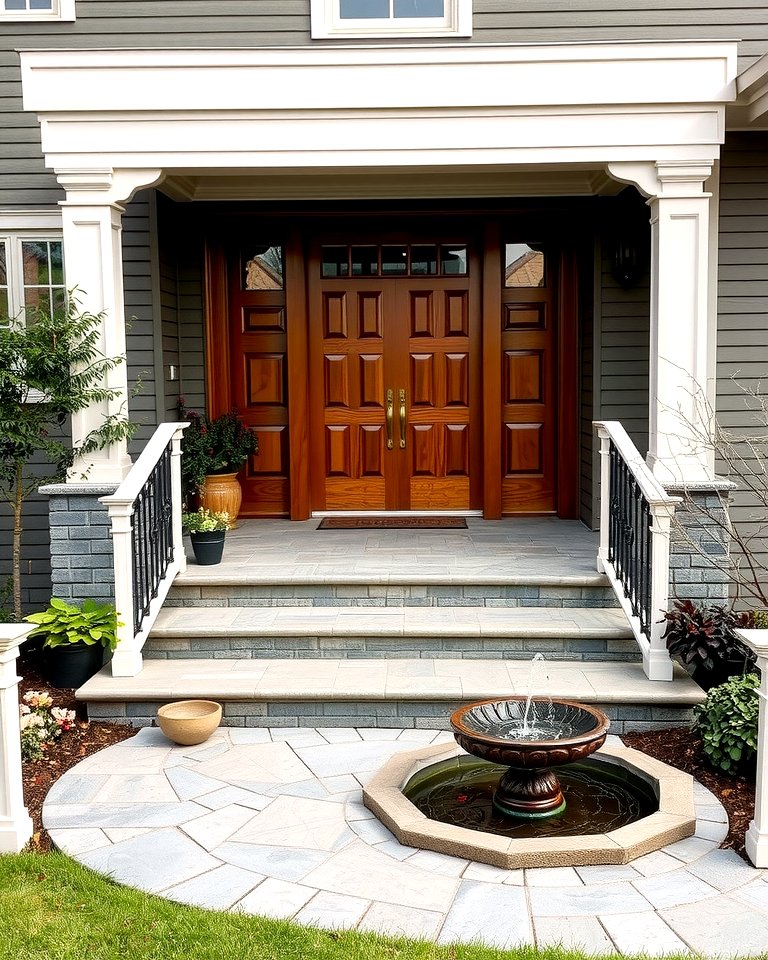 25 Front Step Ideas to Enhance Your Home's Entrance