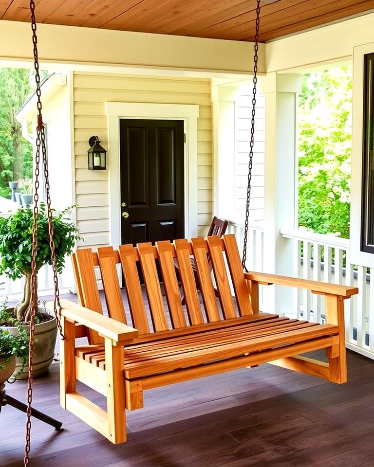 20 Front Porch Swing Ideas for a Cozy and Inviting Entrance