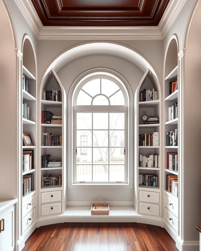 20 Bookcases Around Window Design Ideas: Functional Decor