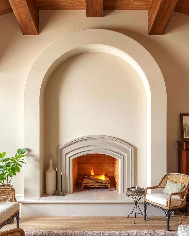 20 Mediterranean Fireplace Ideas for a Warm Ambiance