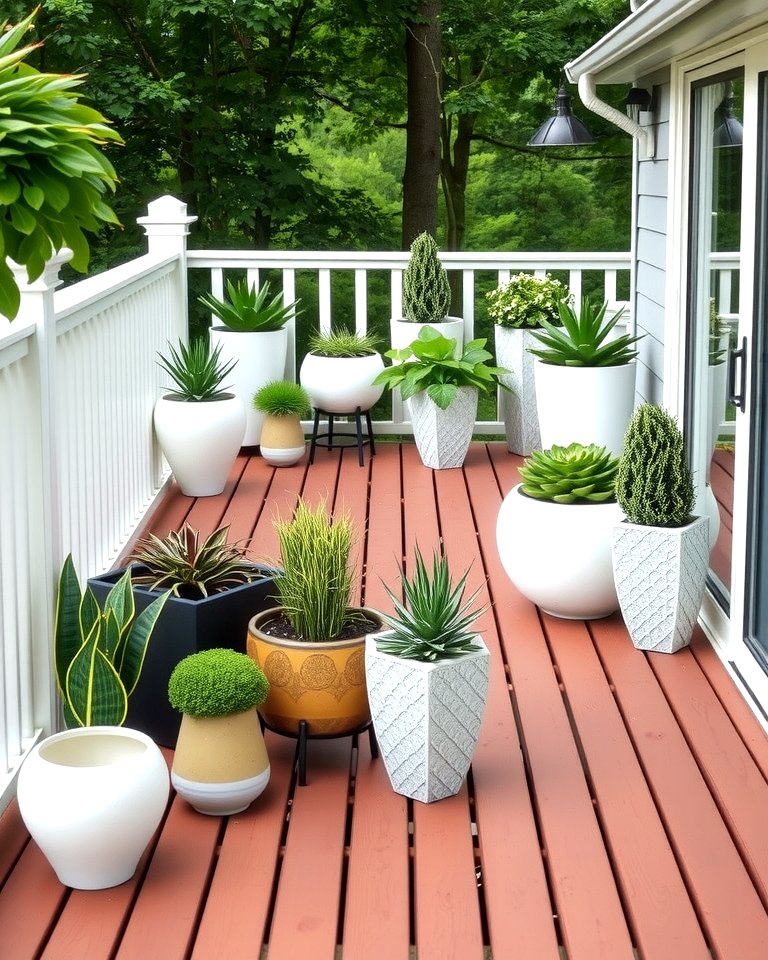 25 Deck Decorating Ideas With Plants for a Lush Outdoor Space