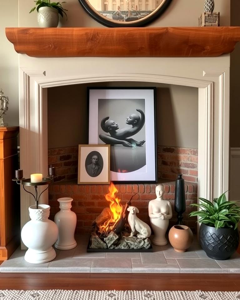 20 Empty Fireplace Ideas to Transform Your Hearth