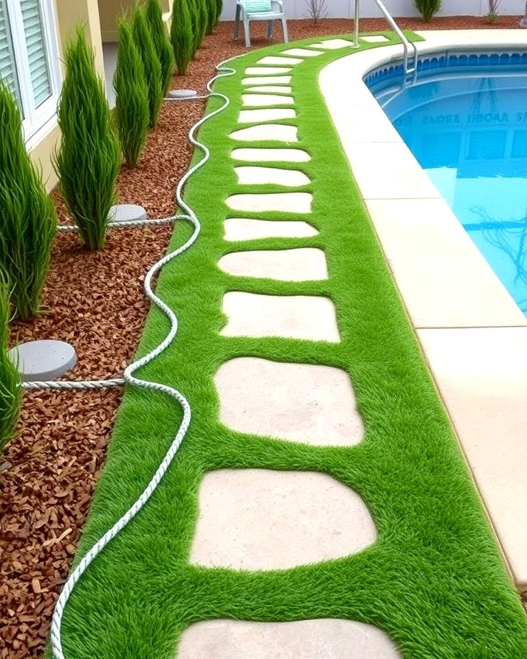 20 Above Ground Pool Walkway Ideas for Safety