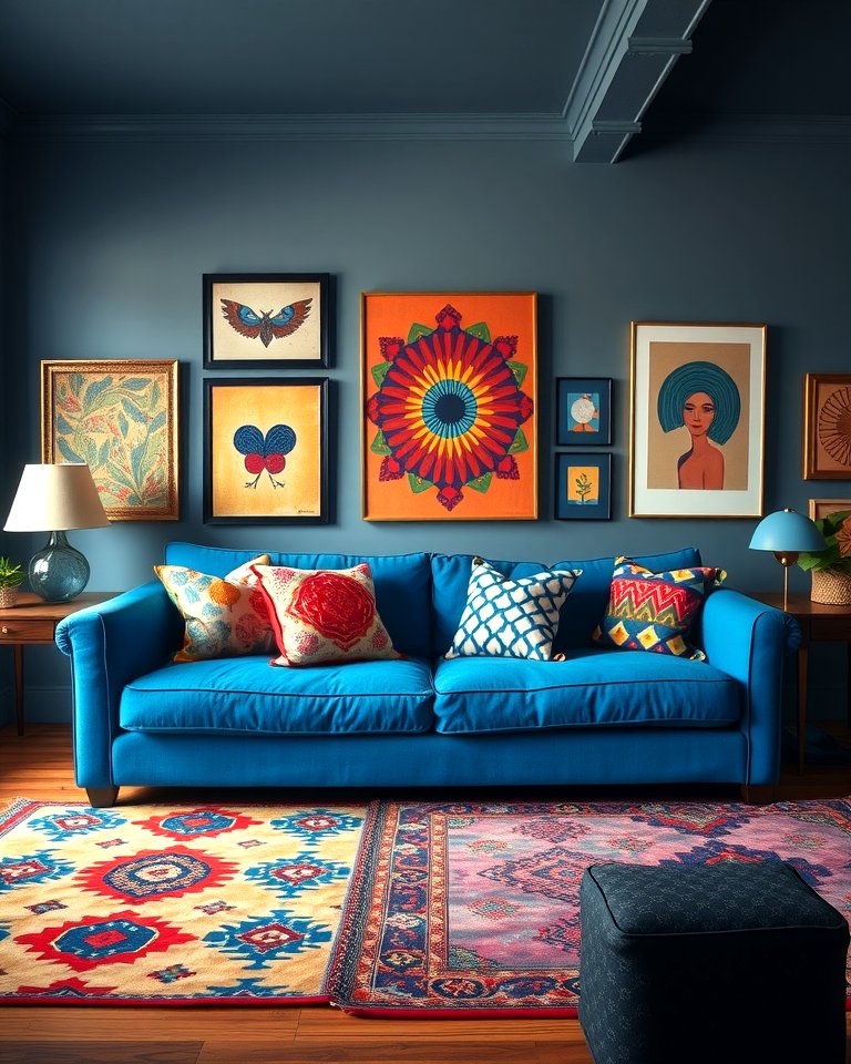 25 Blue Couch Living Room Ideas for a Stylish Space