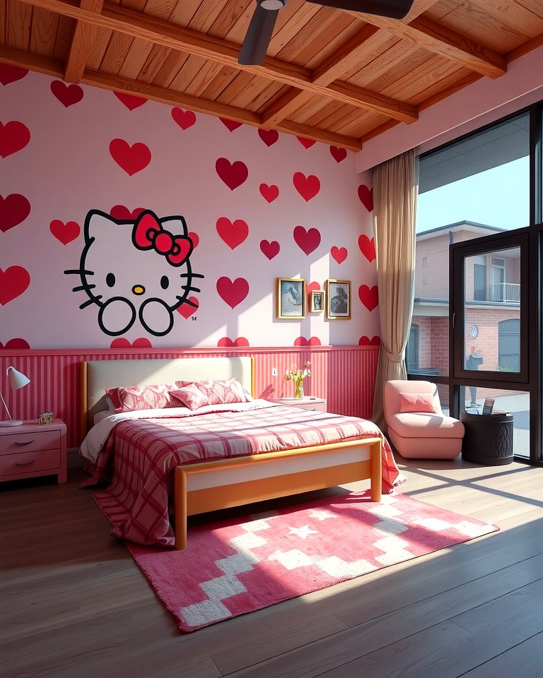 25 Hello Kitty Bedroom Ideas for a Cute and Cozy Space
