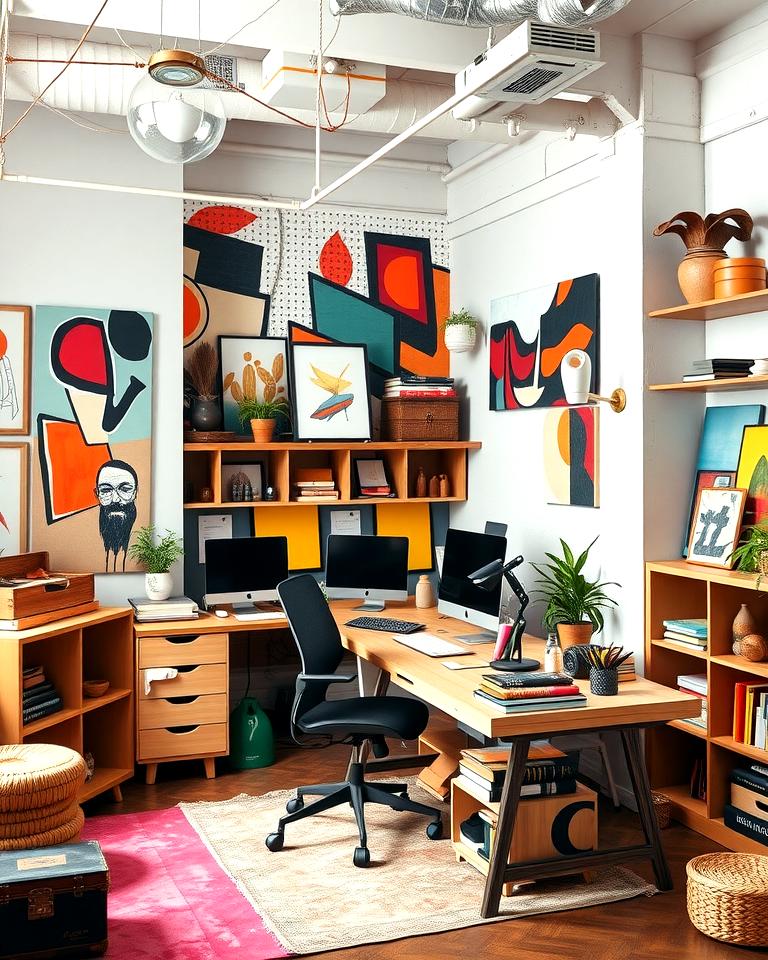 20 Loft Office Ideas for a Productive Workspace
