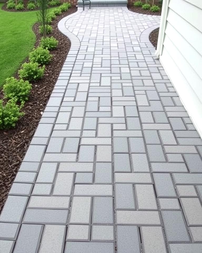 20 Grey Paver Walkway Ideas for a Modern Landscape