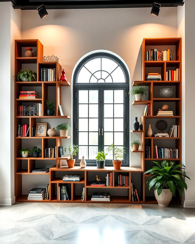 20 Bookcases Around Window Design Ideas: Functional Decor