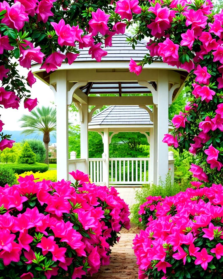20 Azalea Garden Ideas for a Colorful Landscape