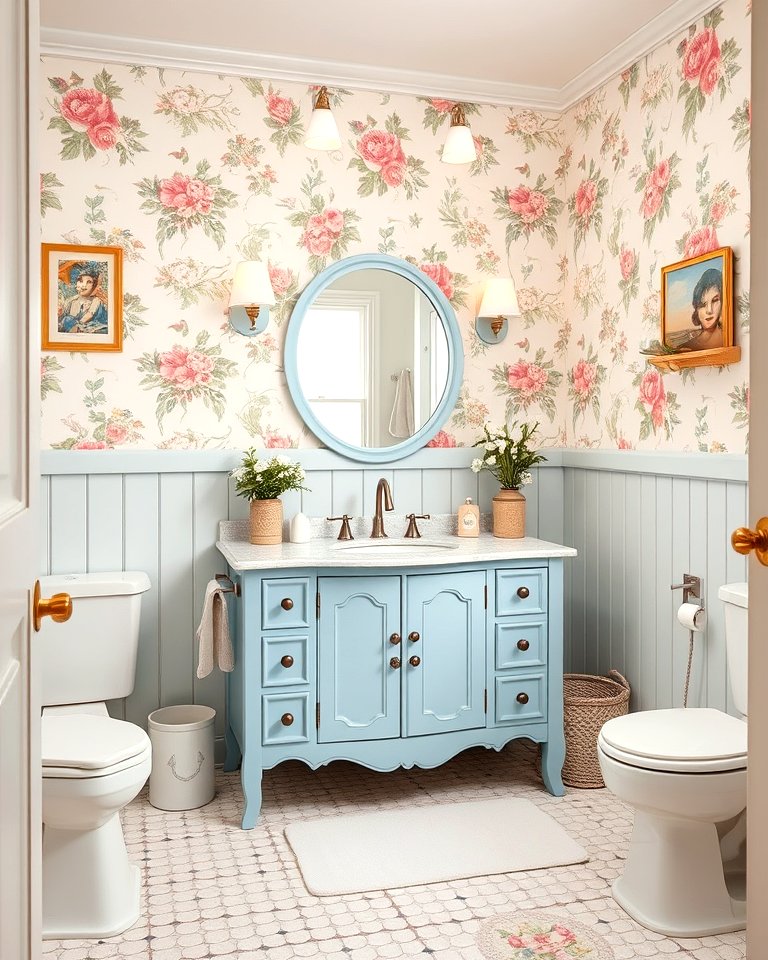 25 Stunning Blue Bathroom Vanity Ideas