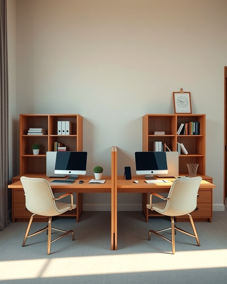 25 Home Office for Couples Ideas and Designs