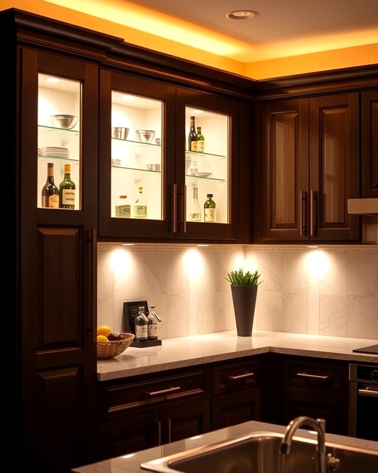 20 Cabinet Lighting Ideas to Brighten Your Space