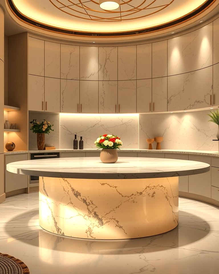 25 Marble Kitchen Island Ideas for a Stunning Centerpiece