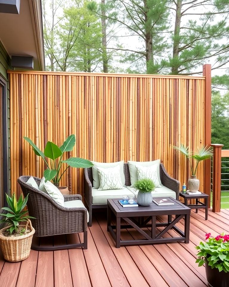 20 Deck With Privacy Wall Ideas for Cozy Spaces