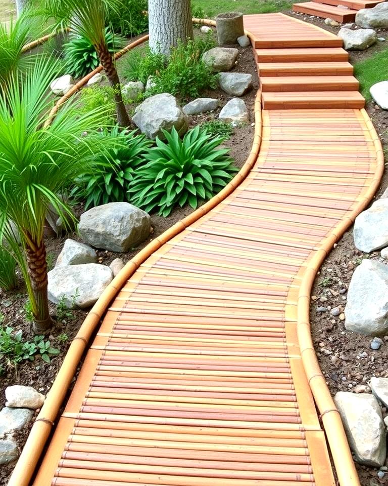 20 Sloped Walkway Ideas for Beautiful Landscaping