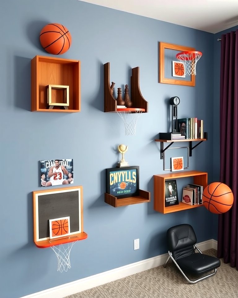 25 Fun Basketball Room Decor Ideas for Sports Fans