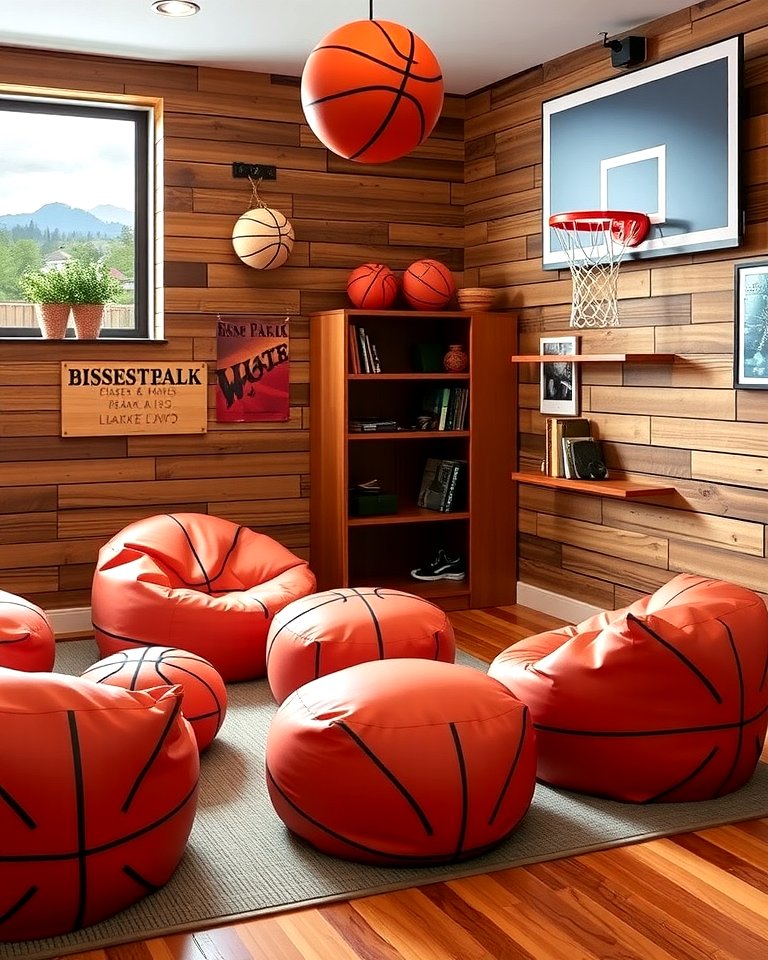 25 Fun Basketball Room Decor Ideas for Sports Fans