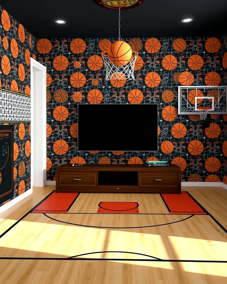 25 Fun Basketball Room Decor Ideas for Sports Fans