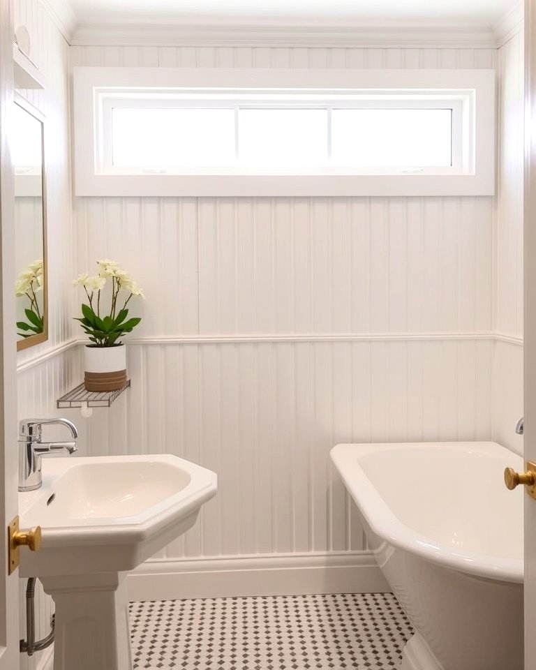 25 Charming Beadboard Bathroom Ideas for a Classic Look