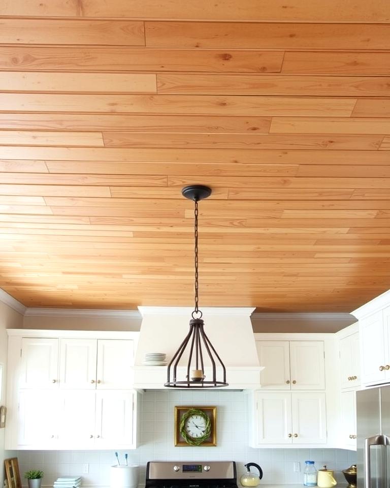 20 Wood Ceiling Kitchen Ideas for a Warm and Inviting Atmosphere