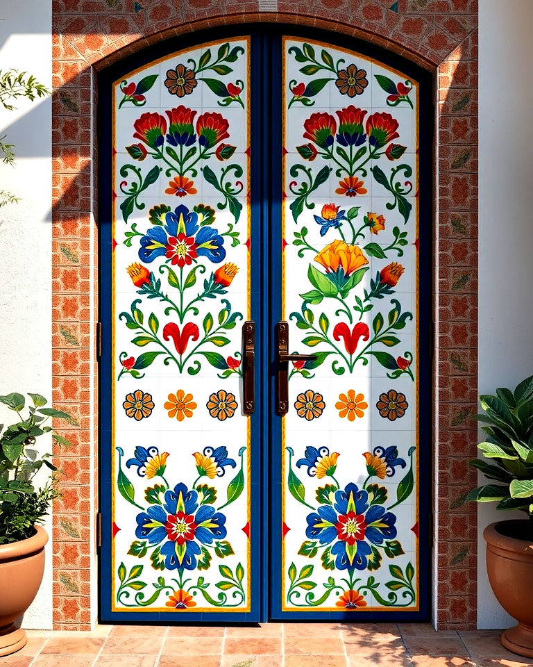 25 Mediterranean Front Door Ideas for a Warm Welcome