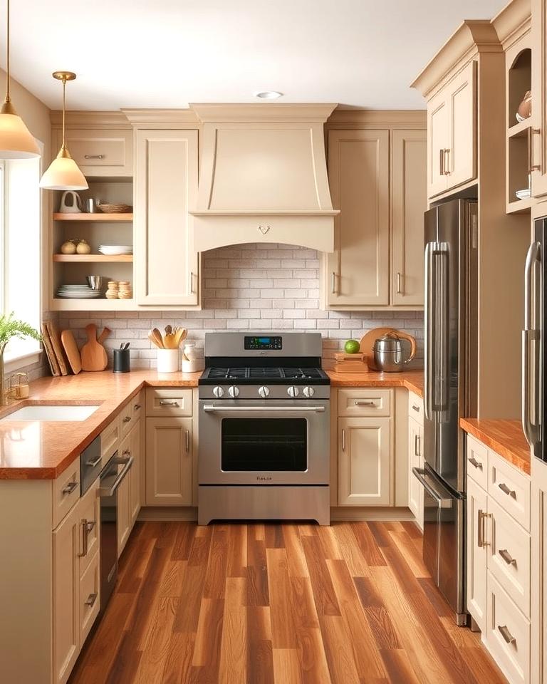 20 Kitchens With Beige Kitchen Cabinets for a Neutral and Elegant Look