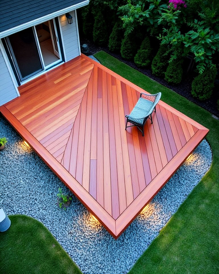 25 Ground Level Deck Ideas for Easy Outdoor Living