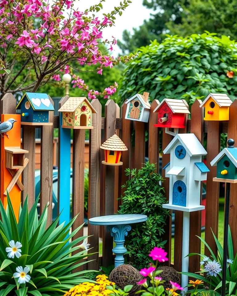 25 Fence Art Ideas to Add Personality to Your Yard