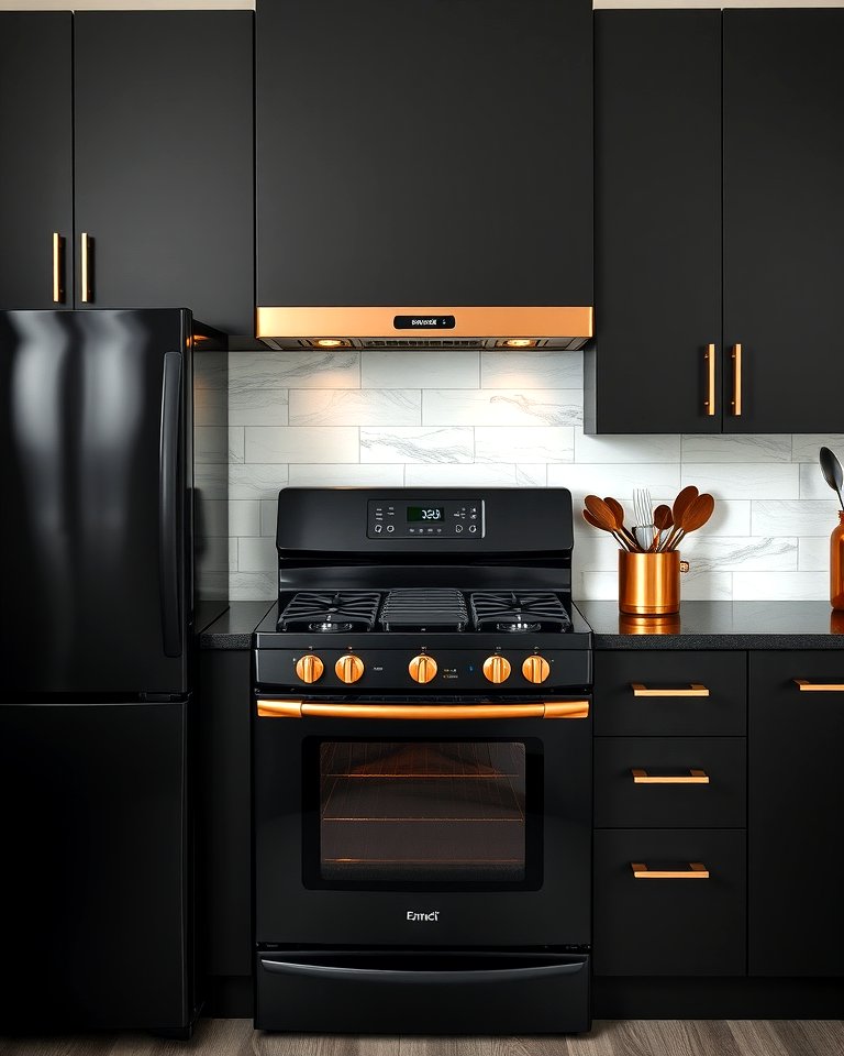 25 Black and Copper Kitchen Ideas for a Bold Look