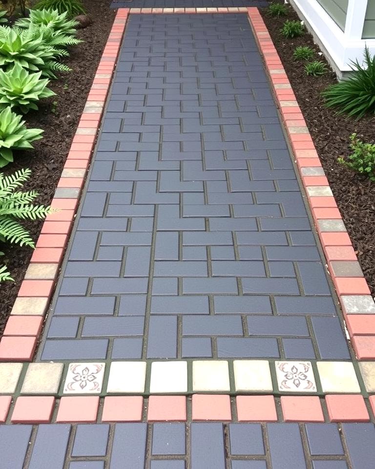 20 Black Brick Walkway Ideas for a Dramatic Entrance