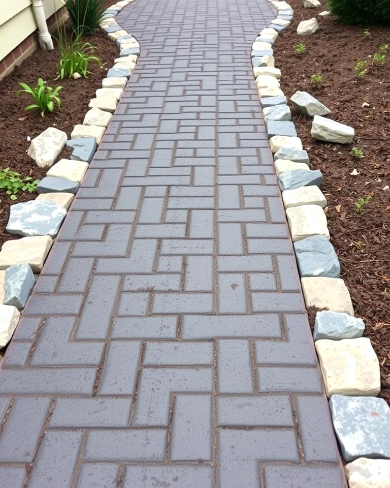 20 Black Brick Walkway Ideas for a Dramatic Entrance