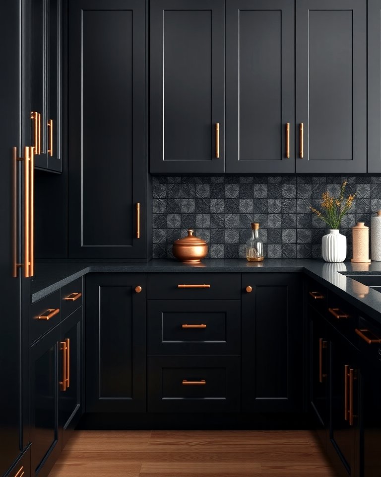 25 Black and Copper Kitchen Ideas for a Bold Look