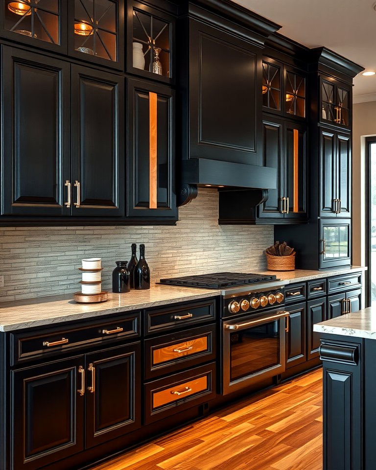 25 Black and Copper Kitchen Ideas for a Bold Look