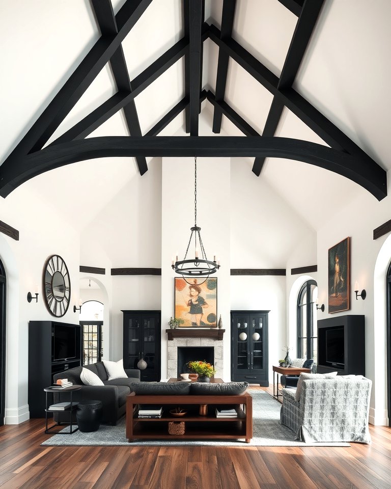 25 Chic Black and Brown Living Room Ideas for Modern Homes
